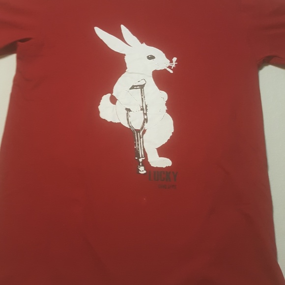 Gamo | Tops | Lucky White Rabbit Gamo Style Tshirt | Poshmark